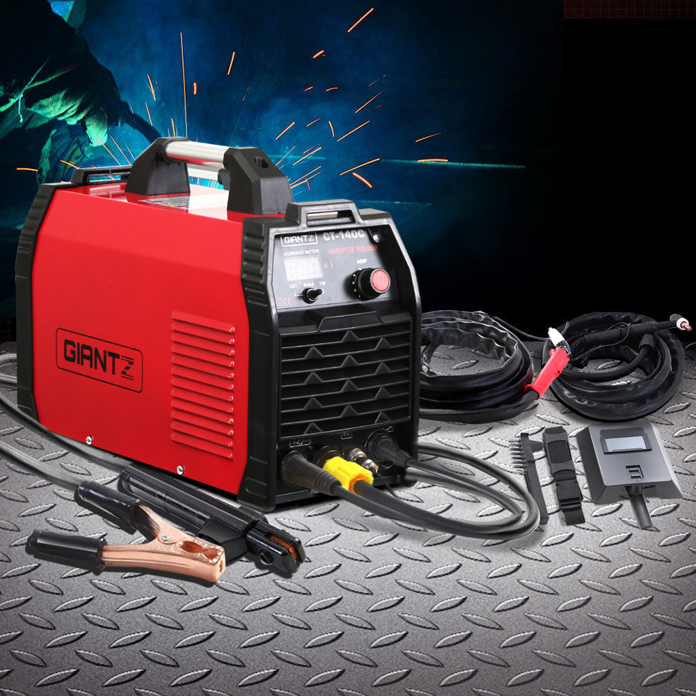 Giantz 140Amp Inverter Welder Plasma Cutter Gas DC iGBT Portable Weldi ...